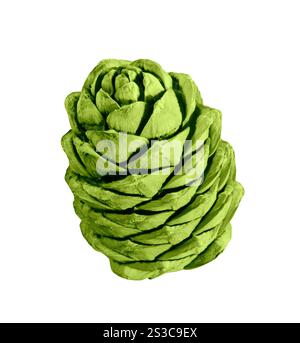 Hops (Humulus lupulus, SYBILLA) background. Fresh hoppy cones Stock ...