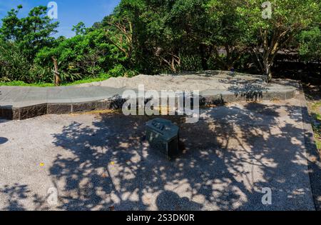 Beautiful sunny landscape of Beiguan Tidal Park at Yilan, Taiwan Stock ...