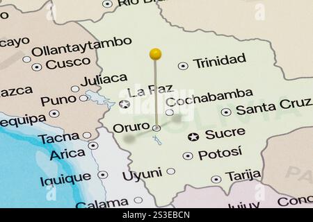 Map of the city of Olinda Stock Photo - Alamy