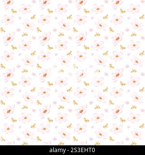Seamless texture light pink blossoms rhododendrons on a nature ...