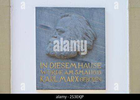 Museum Karl-Marx-Haus, Brückenstraße, Trier, Rheinland-Pfalz ...