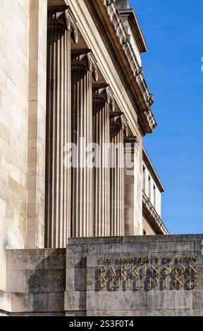Leeds university, Leeds West Yorkshire. Northern university in England ...