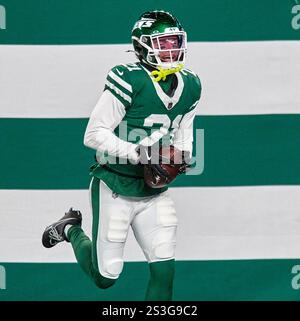 Miami Dolphins safety Ashtyn Davis (21) walks off the field after an ...