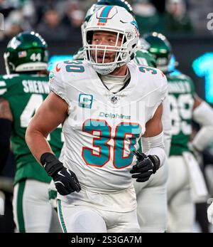 Miami Dolphins fullback Alec Ingold is pictured during an an NFL ...