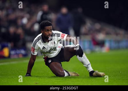 Ryan Sessegnon of Fulham during the Emirates FA Cup Third Round match ...