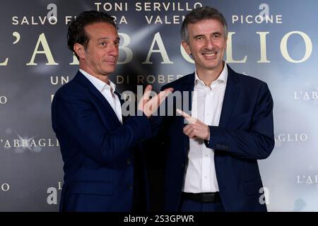 Salvo Ficarra and Valentino Picone attend the photocall of the movie ...