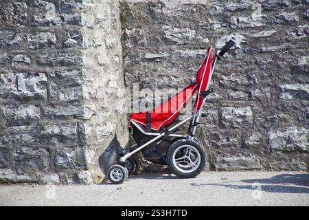 Empty prams, symbol for low birth rate Stock Photo - Alamy