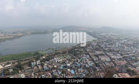 Beautiful Areal View of Madurai City, Cityscape From the Hill, Madurai ...