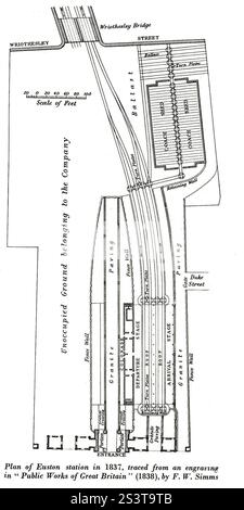 A map at Euston station, London, UK Stock Photo - Alamy