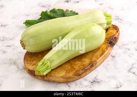 Raw frsh ripe zucchini vegetable for cooking Stock Photo - Alamy