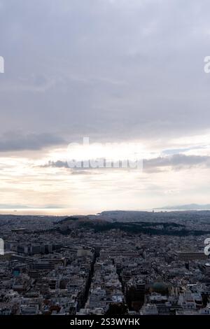 Landscape of apartment buildingsshowing the population density with the ...