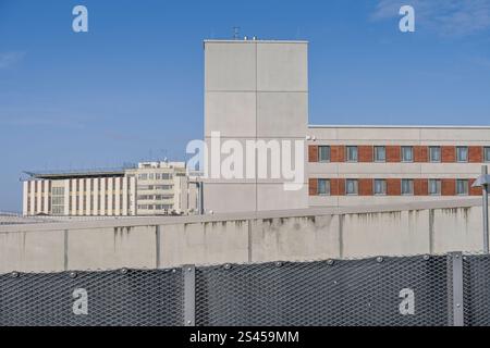 Mauer, Zellentrakt, Justizvollzugsanstalt, Asperger Straße, Stammheim ...
