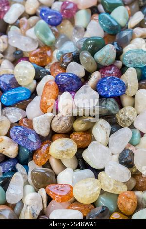 color gems texture as nice natural mineral background Stock Photo - Alamy