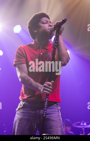 KennyHoopla (Kenneth Beasley) during The Freezing Man Festival: Joey's ...