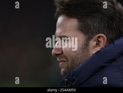 Watford manager Tom Cleverley during the Sky Bet Championship match at ...
