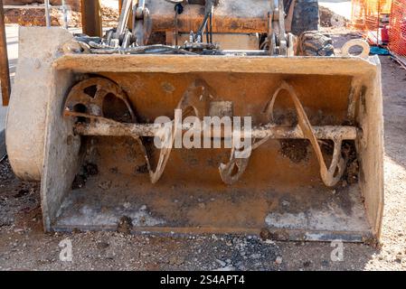 Structural Machine on Construction Site, Excavator for Excavation of ...