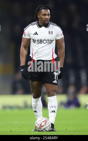 Adam Traoré of Fulham during the Emirates FA Cup Fourth Round match ...