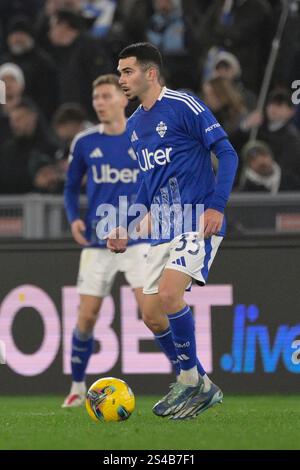 Lucas Da Cunha of Calcio Como in action during the Italian Serie A football match between AC ...