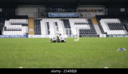 PAISLEY, SCOTLAND - JANUARY 11: A general view of the St Mirren Stadium ...
