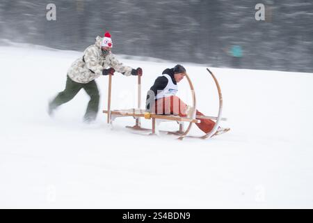 Orlicke Zahori Ski Resort, Czech Republic, January 6, 2026. (CTK Photo ...