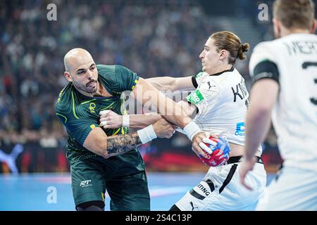 Juri Knorr (Deutschland, #15), Gustavo Rodrigues (Brasilien, #95) GER ...