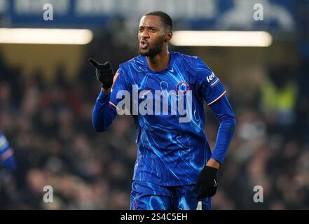 Chelsea's Tosin Adarabioyo celebrates scoring their side's first goal ...