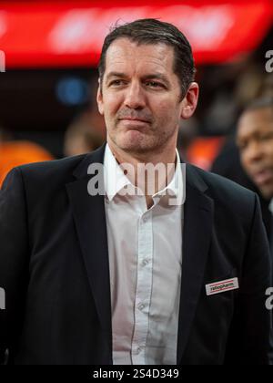 Ty Harrelson (Headcoach Ratiopharm Ulm) GER, Basketball Loewen ...