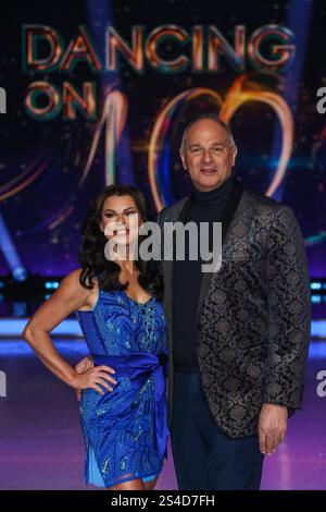 Vicky Ogden and Sir Steve Redgrave seen during a photocall for "Dancing ...