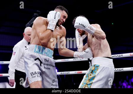 Steed Woodall during the British, Commonwealth & WBA Continental Super ...