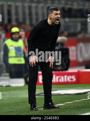 Milan, Italy. 11th Jan, 2025. Bob Omoregbe of AC Milan seen in action ...
