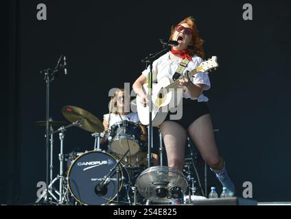 The singer CMAT will be on stage at the Lollapalooza Festival 2024 in ...