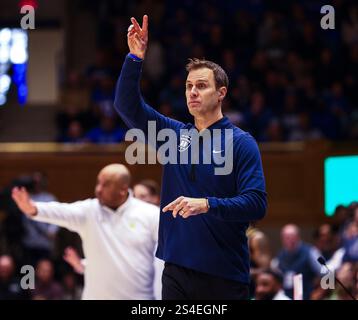January 11, 2025: Jon Scheyer is Duke University's head basketball ...