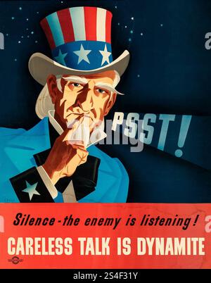Us Army 1942 - Vintage U.S Propaganda Poster Stock Photo - Alamy