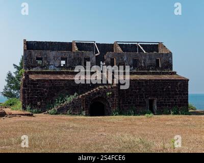 Dilapidated grain storage building which is called Dhanya Kothar at ...