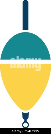 Icon Of Float. Black Stencil Design. Vector Illustration Stock Vector ...