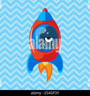 angry cartoon space girl Stock Vector Image & Art - Alamy