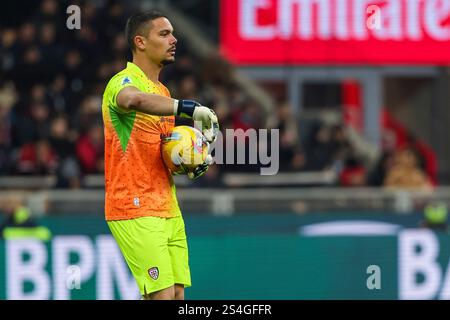 Elia Caprile of Cagliari Calcio during Serie A 2024/25 match between ...