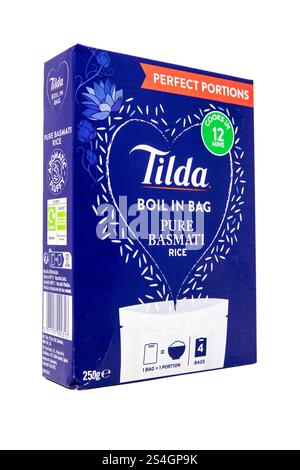 Packet of Tilda Pure Basmati Rice Stock Photo - Alamy