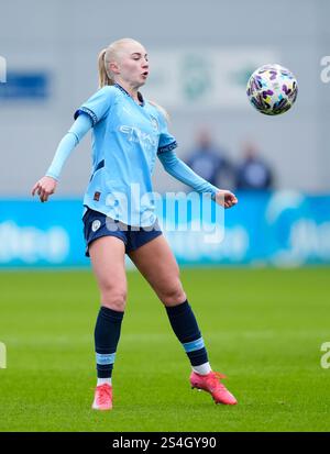 Manchester City's Laura Blindkilde during the Barclays Women's Super ...