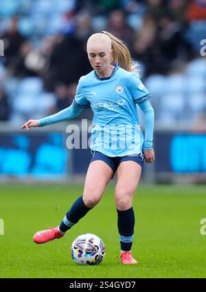 Manchester City's Laura Blindkilde during the Barclays Women's Super ...