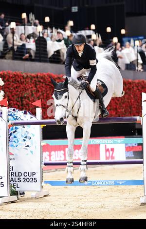 Henrik von Eckermann of Sweden with Toveks Azaria Dinero during the ...