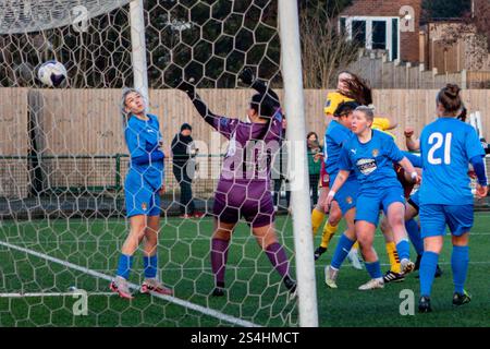 Eastwood, United Kingdom. 12th Jan, 2025. Northampton Town's Faith ...