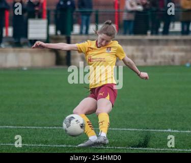 Eastwood, United Kingdom. 12th Jan, 2025. Northampton Town's Faith ...