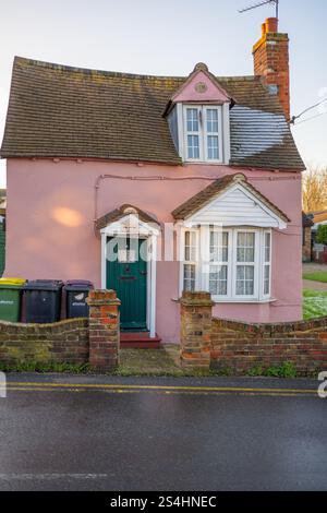 The historic Village of Hullbridge in Essex on the River Crouch Stock ...