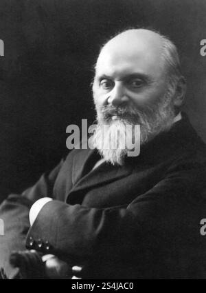 Portrait of the composer Mily A. Balakirev (1837-1910). Museum: State ...