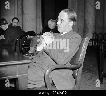 HAROLD LASKI (1893-1950) English political theorist about 1940 Stock ...