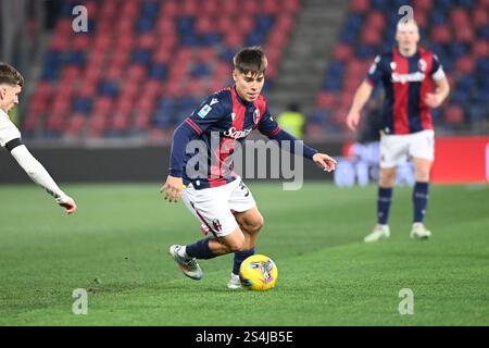 Benjamin Dominguez (Bologna Fc) in action during Bologna FC vs AC Milan ...