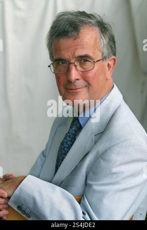 Bestselling military historian Trevor Royle, pictured at the Edinburgh ...