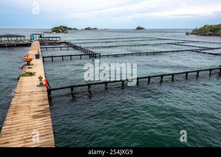 Oceanario Facilities, Rosario Islands. Cartagena de Indias, Colombia ...