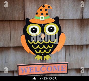 Historic Wickford, RI. Oct. 30, 2024. Fall and Halloween scenes while ...